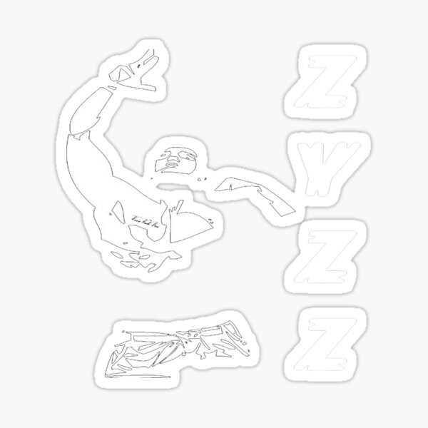 "Zyzz Iconic Pose" Sticker for Sale by MuayTastic | Redbubble