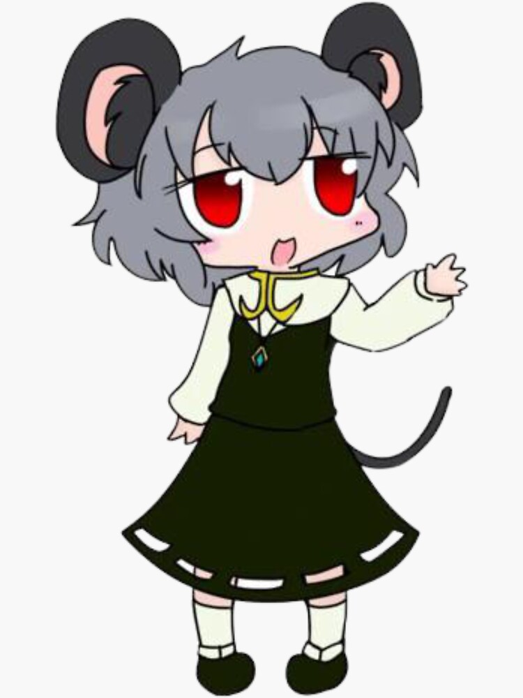 "Nazrin NYN Touhou Project" Sticker for Sale by Incognztio | Redbubble
