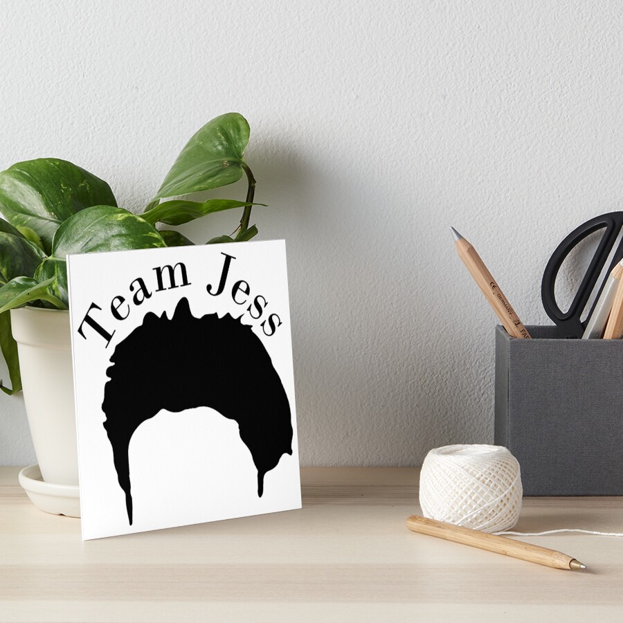 "Team Jess" Art Board Print by PackingAPunch | Redbubble