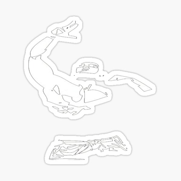 "Zyzz Pose" Sticker for Sale by MuayTastic | Redbubble