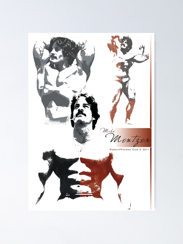 "Bodybuilding Legend - Mike Mentzer" Poster by muscle-art | Redbubble