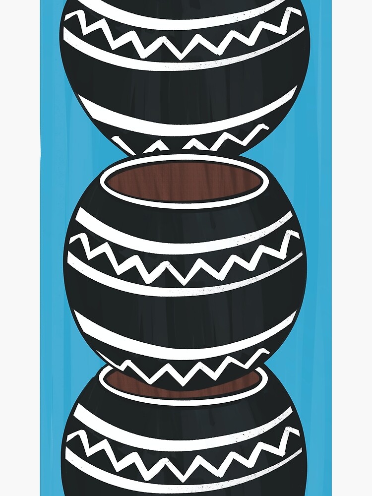 "Zulu Pot Stacks | uKhambi" Poster for Sale by aphelele-mpanza | Redbubble