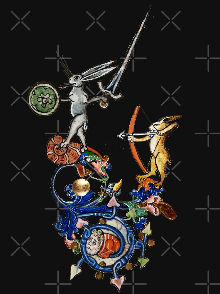 WEIRD MEDIEVAL BESTIARY Killer Rabbits With Sword and Bow sold by Dan ...