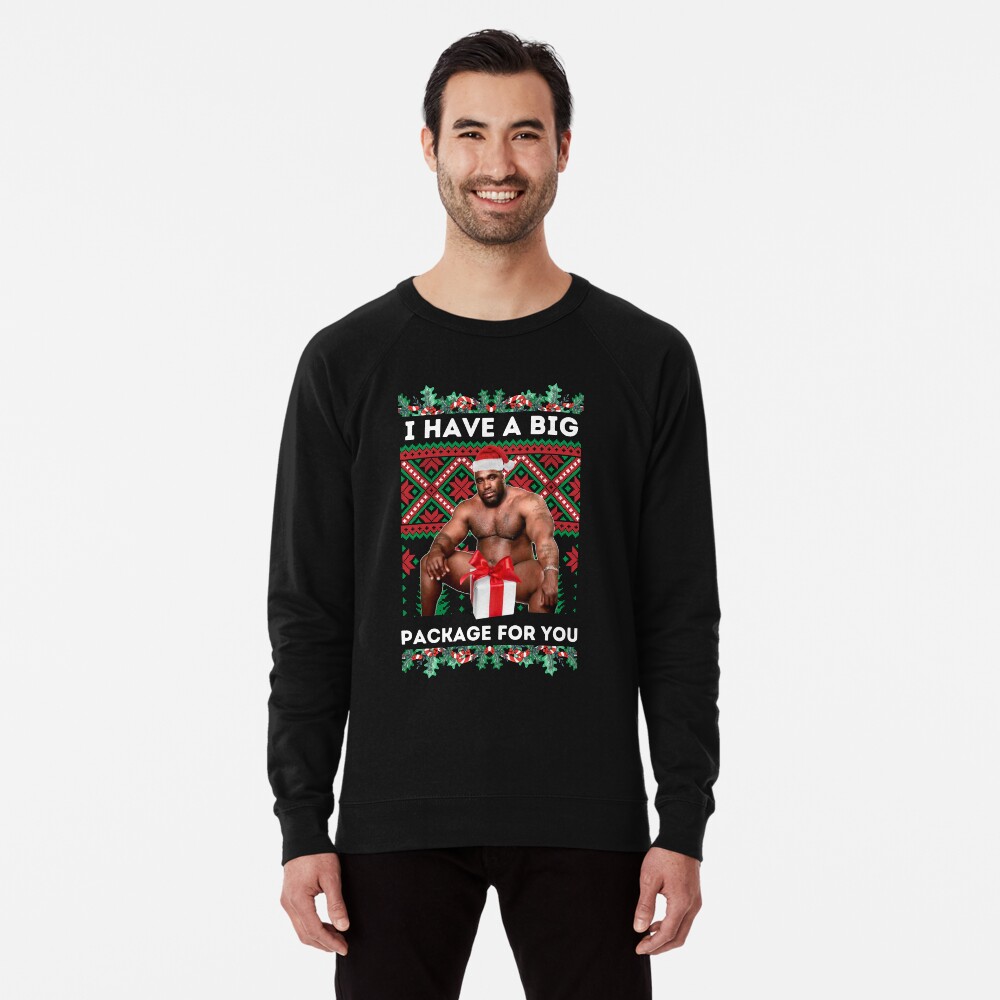 "barry wood christmas sweater meme" Lightweight Sweatshirt for Sale by ...