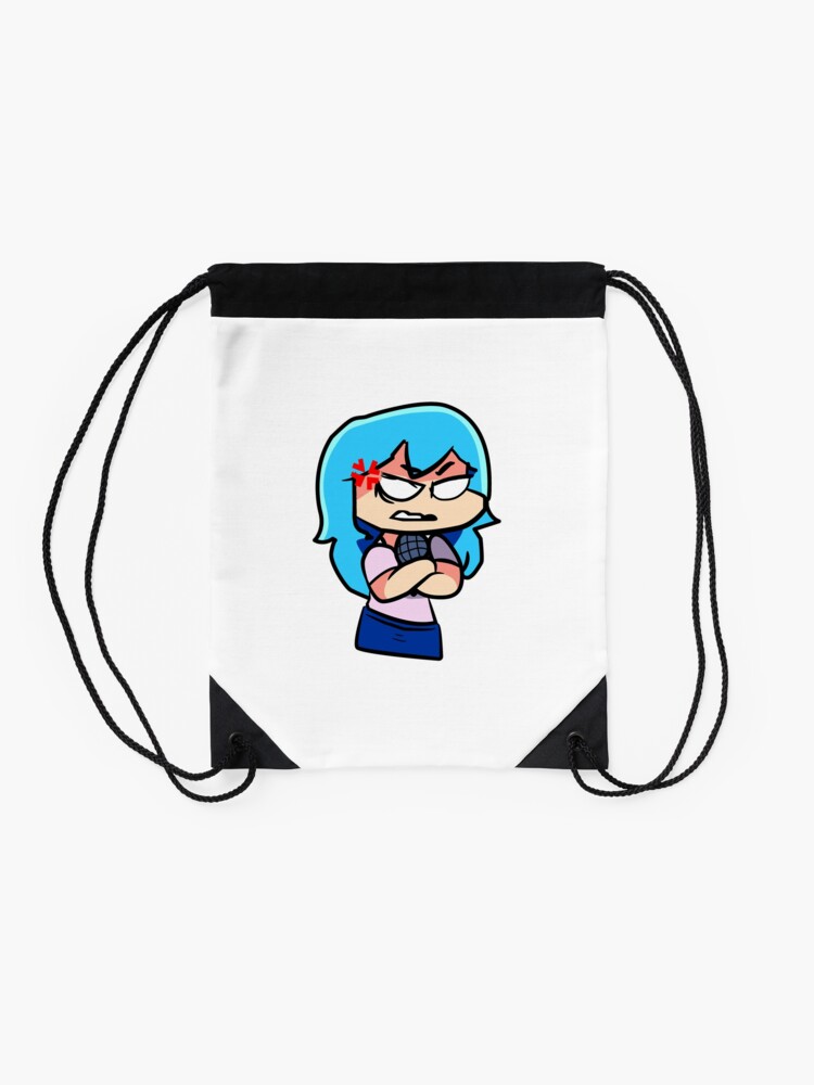 "Friday night funkin sky sticker - sky fnf - Fnf sky angry - Friday ...