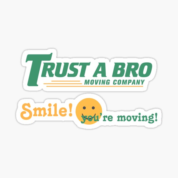 "Trust A Bro" Sticker for Sale by arcanafoundry | Redbubble