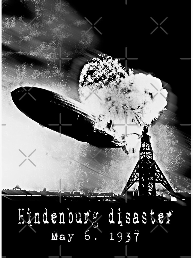 "Hindenburg Disaster" Poster for Sale by LancasterSite | Redbubble