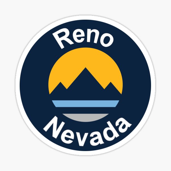 "Reno Nevada" Sticker for Sale by henryrrc | Redbubble