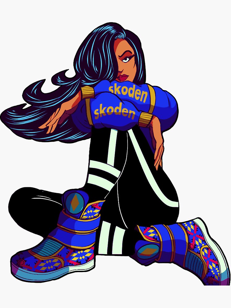 "skoden" Sticker by TeeWhyTeeWhy | Redbubble