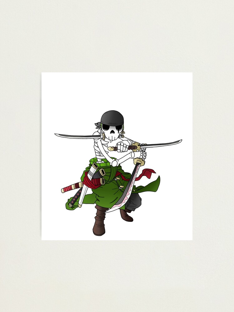 "Roronoa Zoro from the famous work of the name One Piece, in the form ...
