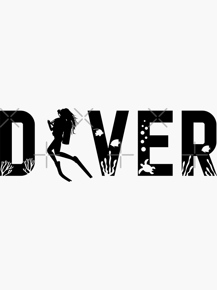 "Scuba Diver Girl | Diving | Open Water Diver | Female Deep Diver ...