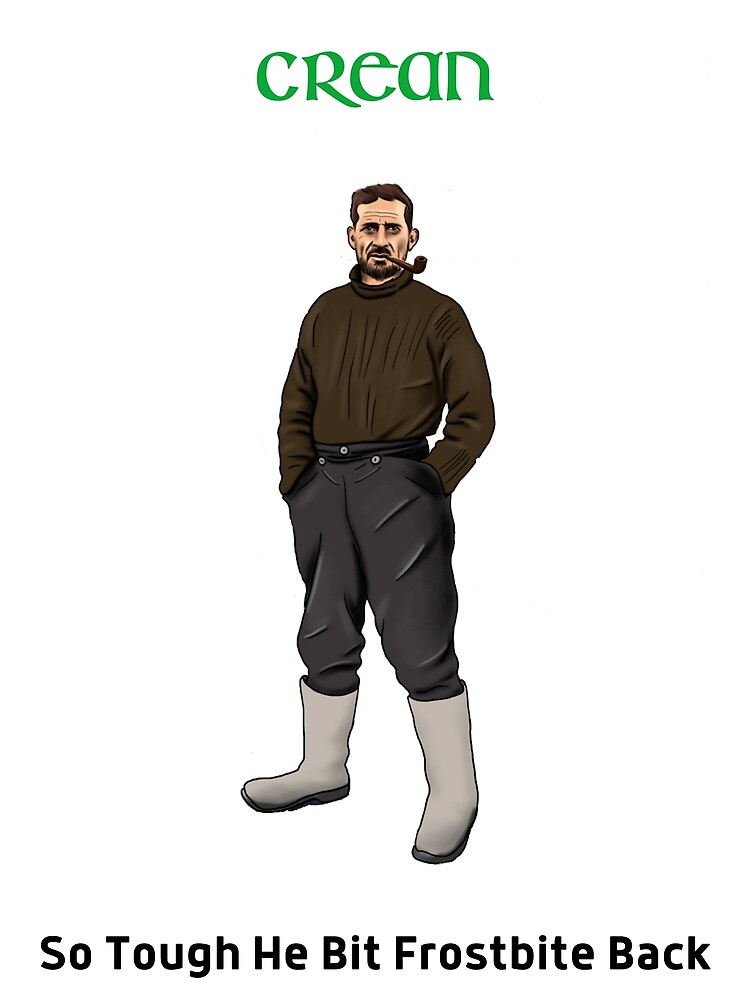 "Tom Crean So Tough Design - Black Text" Poster for Sale by ...