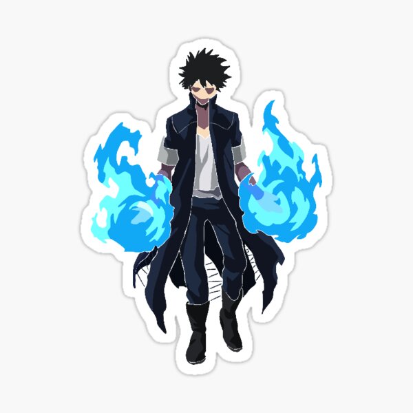 "Dabi - Boku No Hero Academia" Sticker by liversstickers | Redbubble