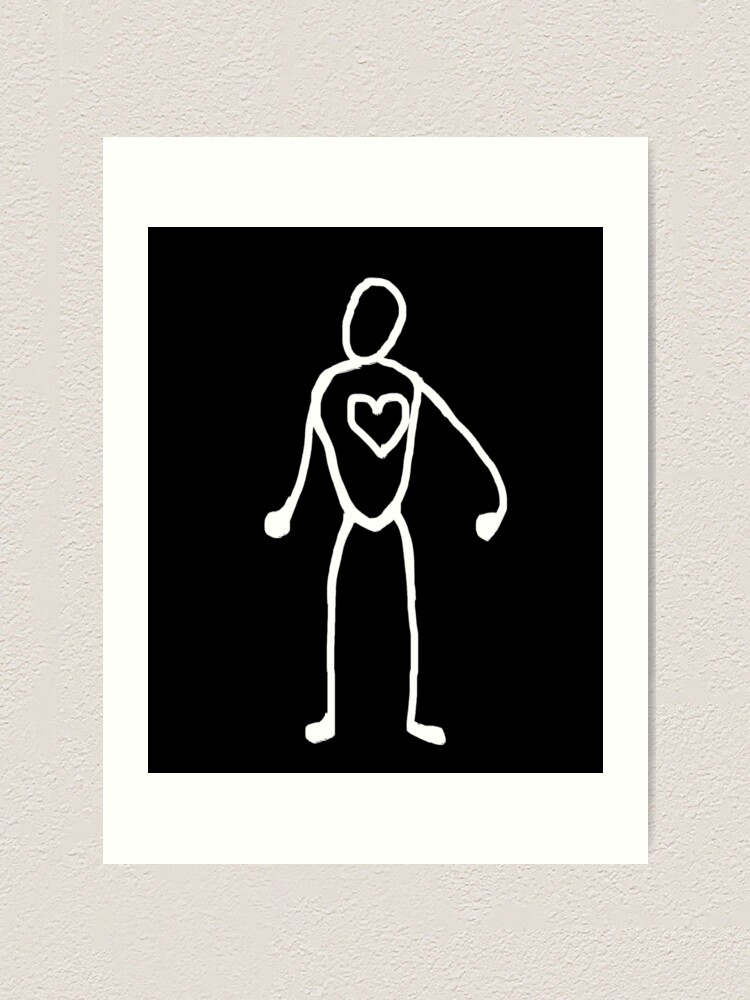 "Lost In Space Robot- Cave Drawing" Art Print for Sale by JStuartArt ...