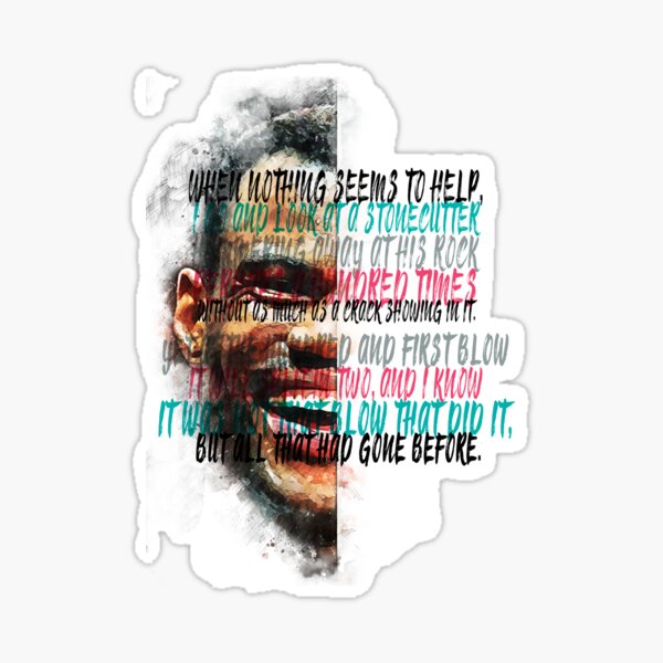 "David Robinson Inspiration Saying Motivational Quote Watercolor ...