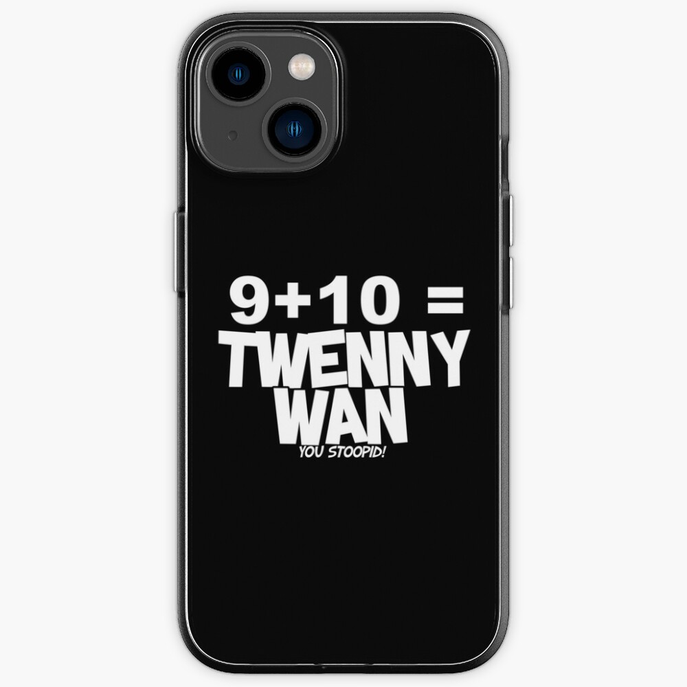 "Whats 9 plus 10?" iPhone Case for Sale by superrb | Redbubble