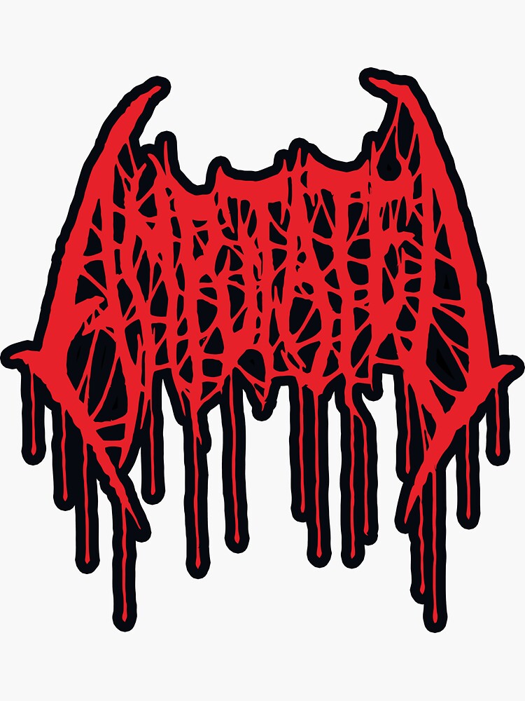 "Amputated Band" Sticker by Darkosborne | Redbubble