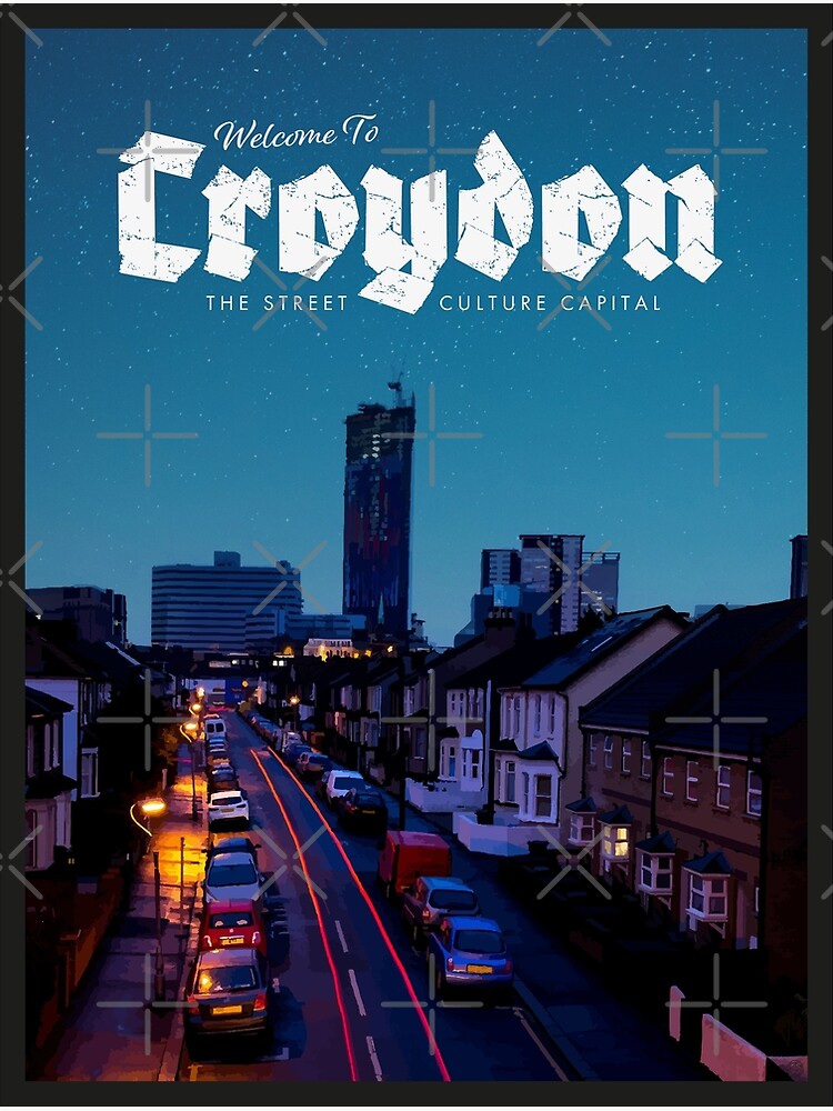 "Croydon" Poster for Sale by Sod0ku | Redbubble