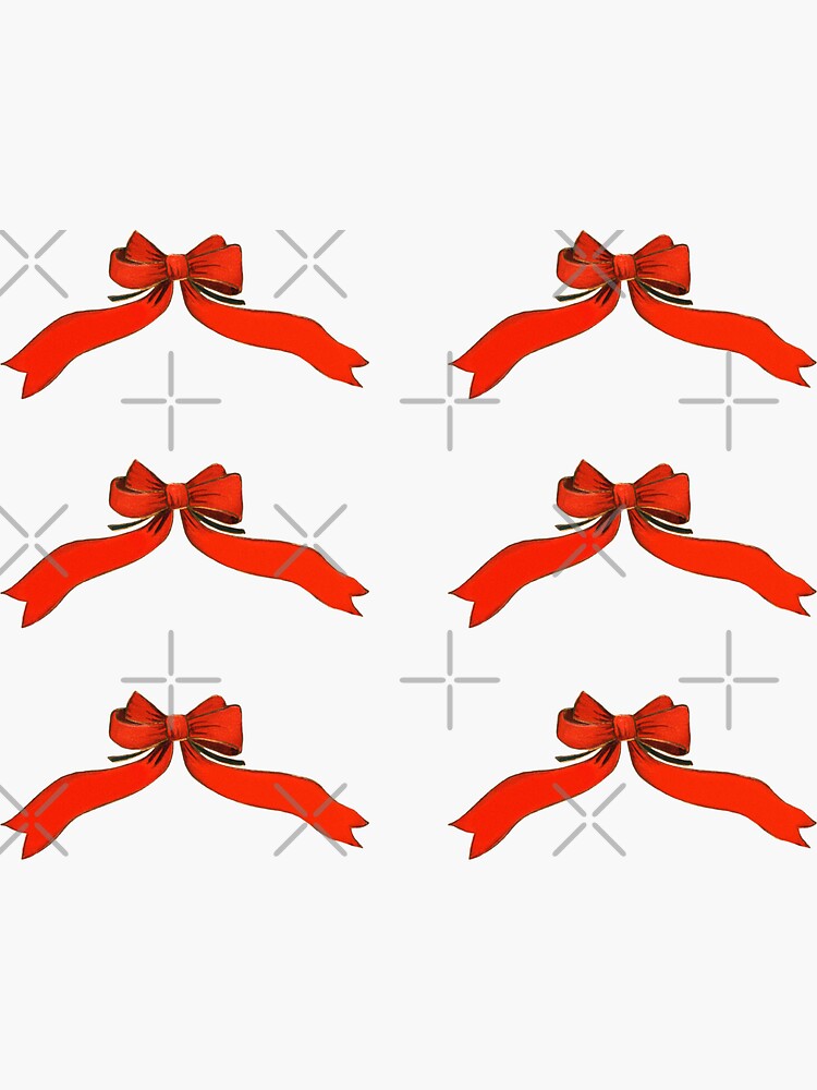 "Red ribbon" Sticker by LazyOracle | Redbubble