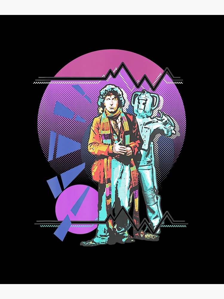 "Pop Art 4th Doctor Baker" Poster for Sale by lidamorrow92 | Redbubble