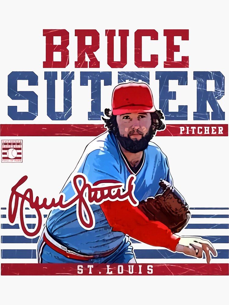 "Bruce Sutter, 500 Level, 500 Level Bruce Sutter" Sticker for Sale by ...