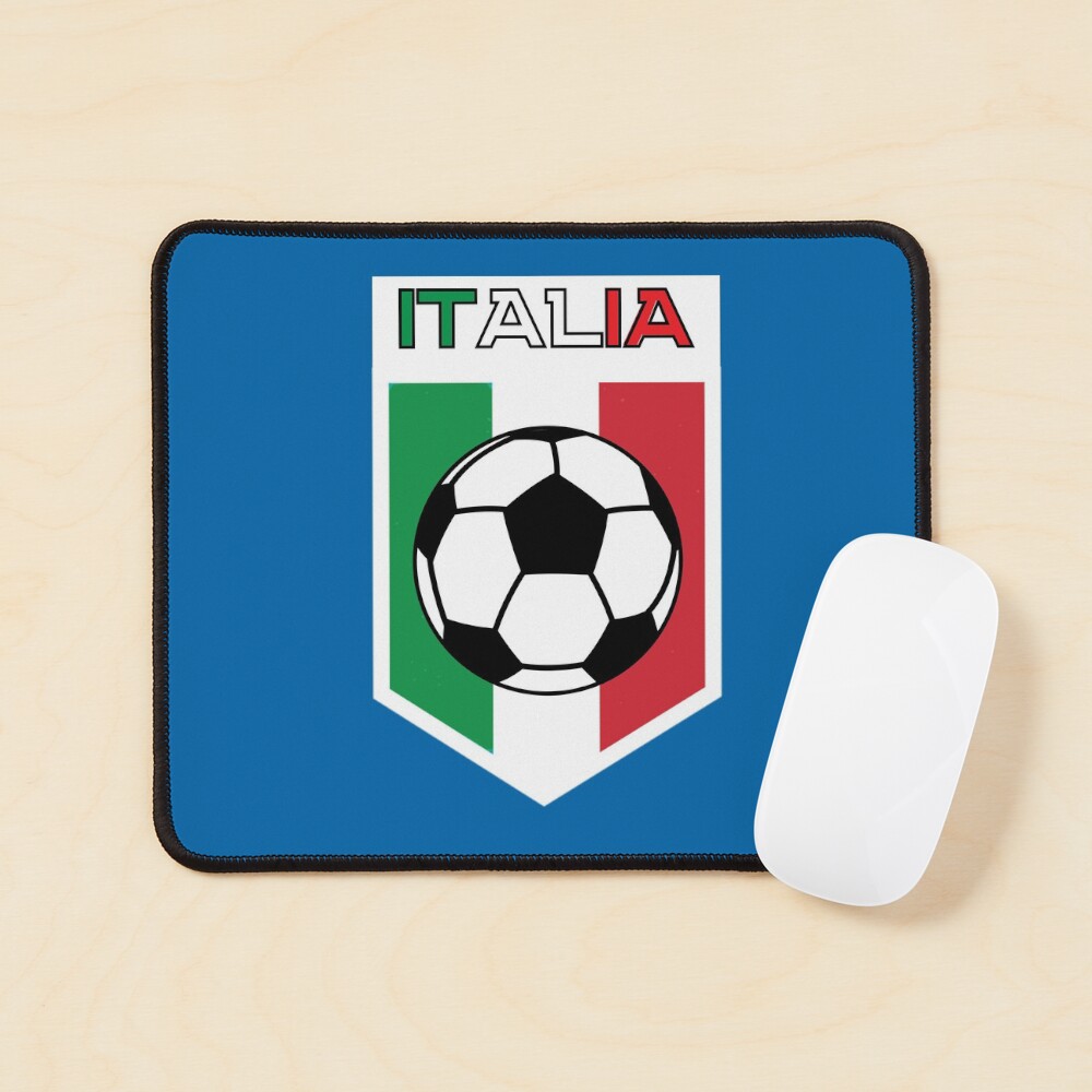 "Italia Forza Azzurri Calcio Football Soccer Ball" Mouse Pad for Sale ...