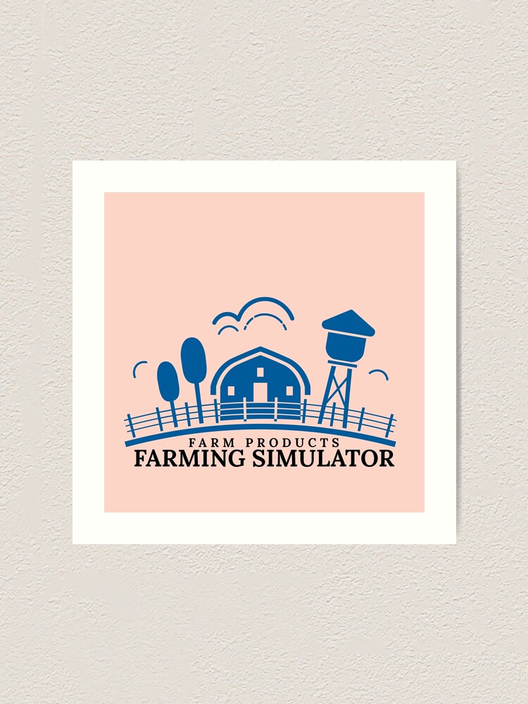 "farming simulator" Art Print for Sale by kuikai123 | Redbubble