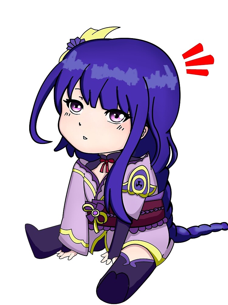 "Raiden Shogun Chibi" Poster by haist1221 | Redbubble