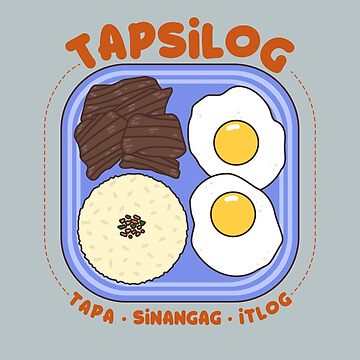 "Tapsilog" Sticker for Sale by defpoint | Redbubble