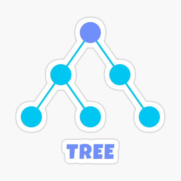 "Tree Data Structure" Sticker for Sale by Mechashadow | Redbubble