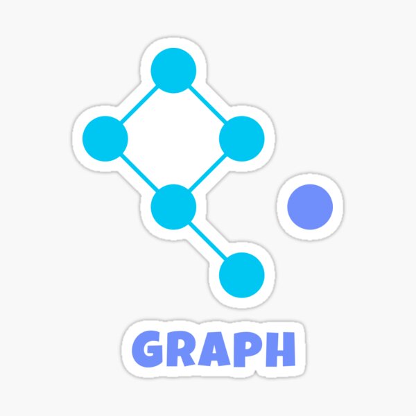 "Graph Data Structure" Sticker for Sale by Mechashadow | Redbubble