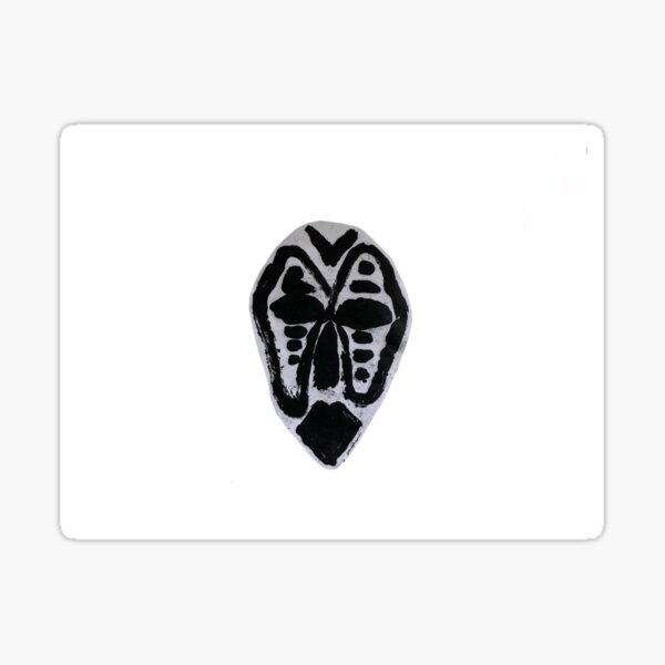"butterface" Sticker for Sale by jmenzuliarts | Redbubble