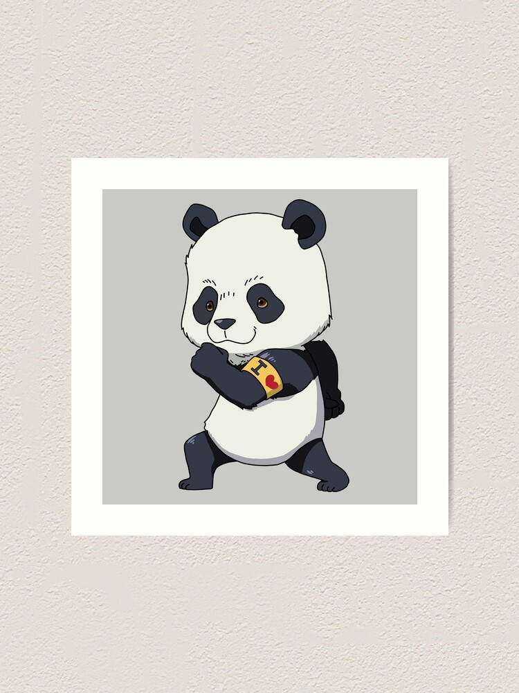 "Chibi Panda - Jujutsu Kaisen" Art Print by ThePlum-Palette | Redbubble
