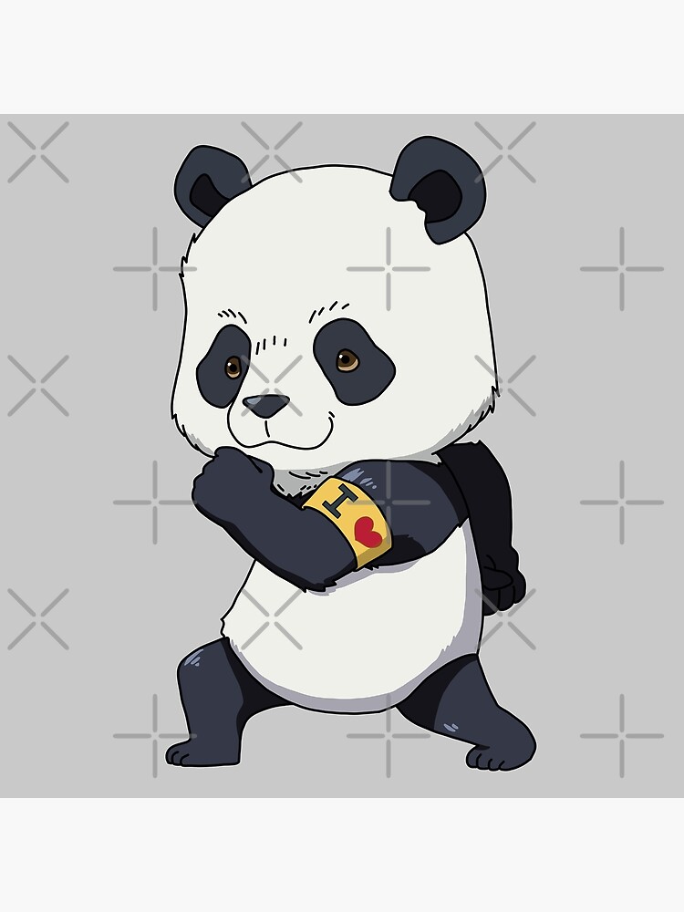 "Chibi Panda - Jujutsu Kaisen" Art Print by ThePlum-Palette | Redbubble