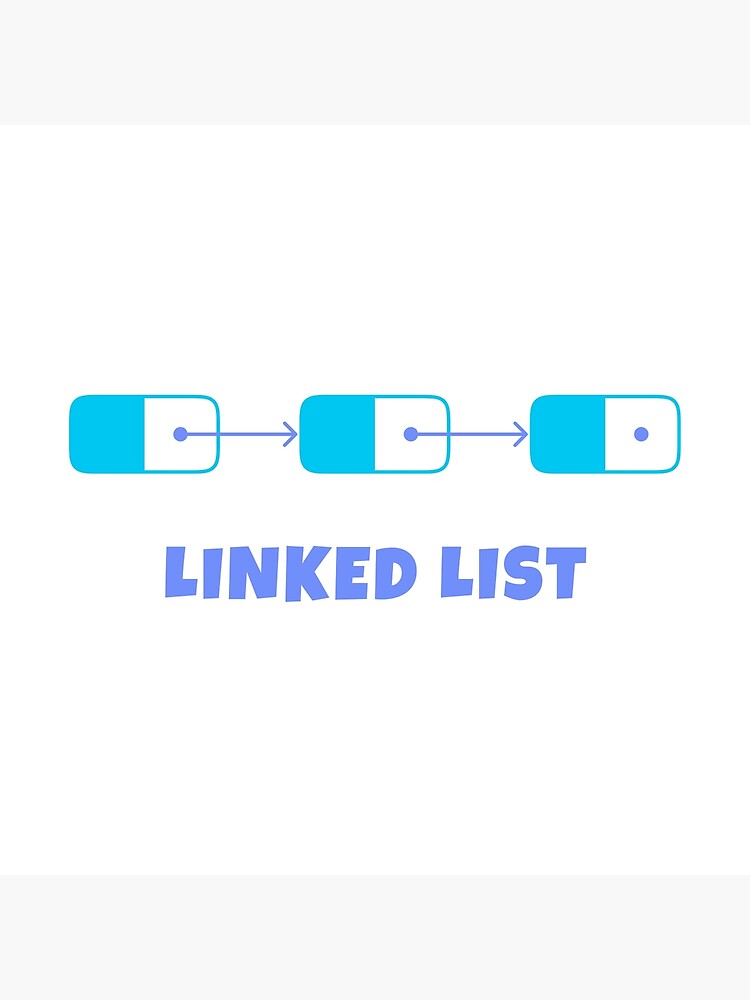 "Linked List Data Structure" Poster for Sale by Mechashadow | Redbubble
