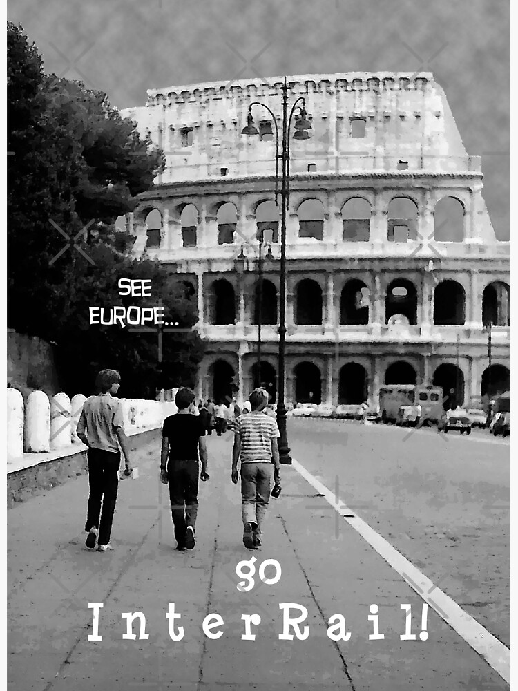 "Go InterRail! v2" Poster for Sale by MrPAdams | Redbubble