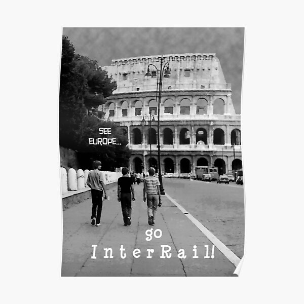 "Go InterRail! v2" Poster for Sale by MrPAdams | Redbubble