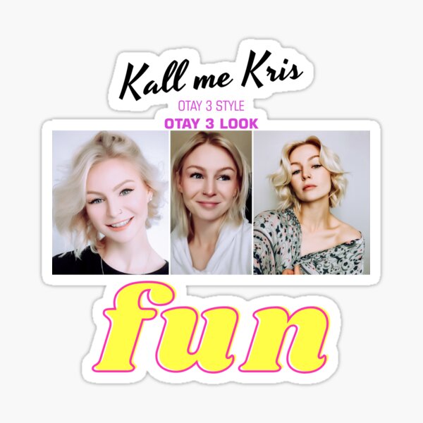 " Kallmekris 3 Style" Sticker for Sale by arunasenadeera | Redbubble