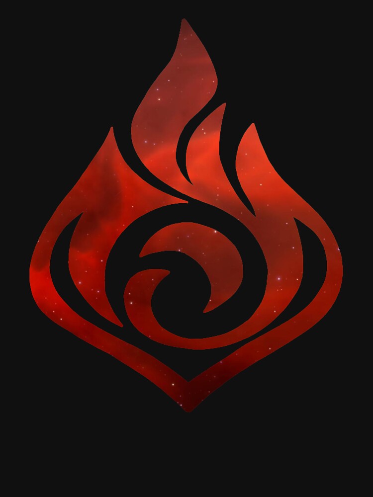 "Genshin Impact Pyro Element " T-shirt for Sale by GenshinCore69 ...