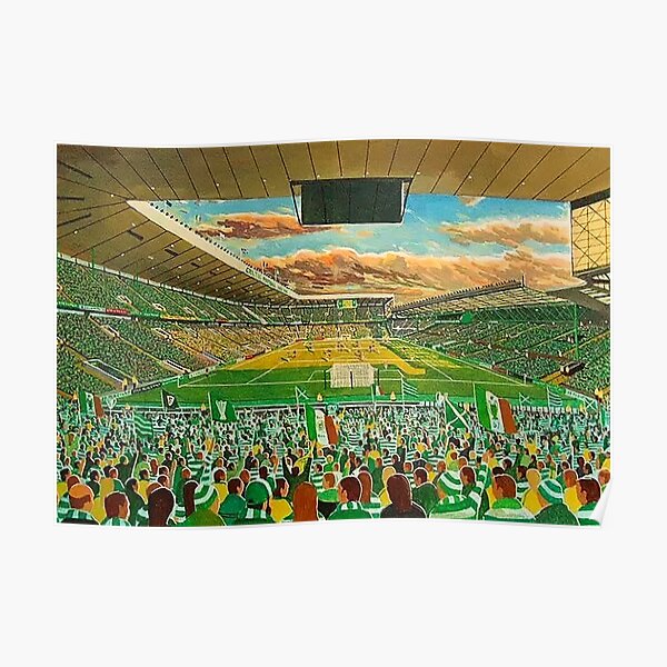 "parkhead art" Poster for Sale by kirlinnn | Redbubble