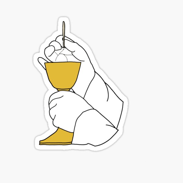 "Ecce Agnus Dei" Sticker for Sale by Mariah642 | Redbubble