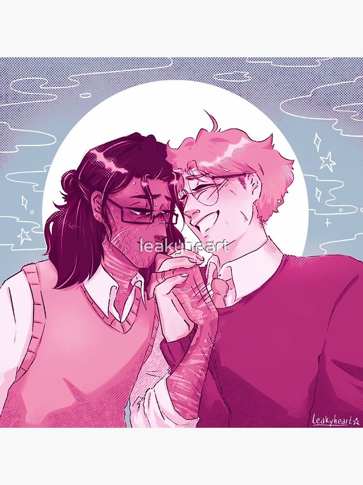 "Jon and Martin" Sticker by leakyheart | Redbubble