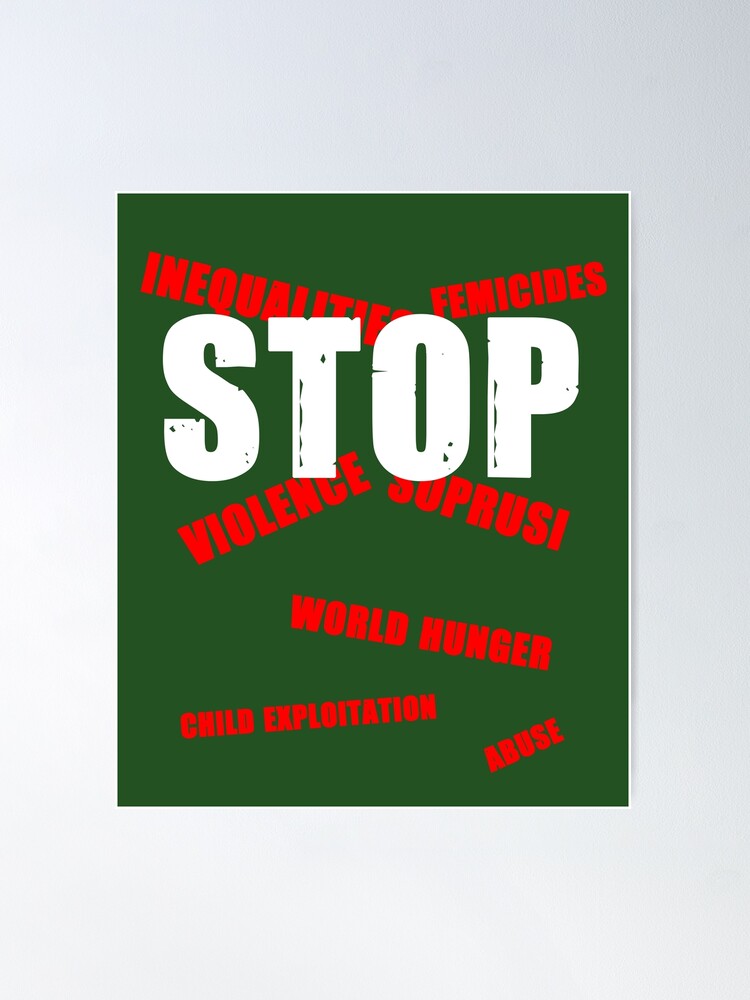 Stop World Hunger Poster