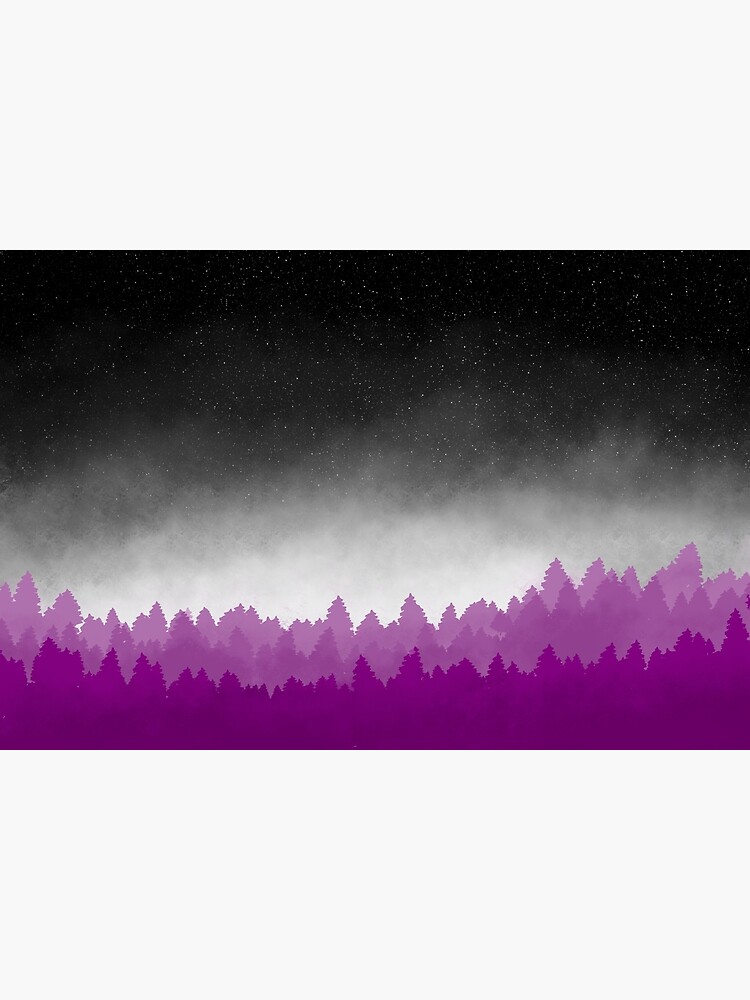 "Ace Pride Landscape - Subtle Pride Flag" Poster for Sale by ...