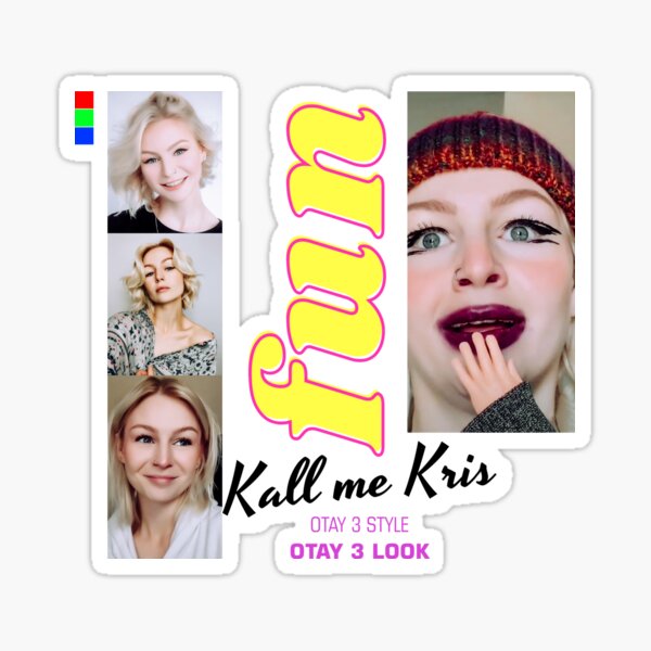 "Kallmekris fun" Sticker for Sale by arunasenadeera | Redbubble