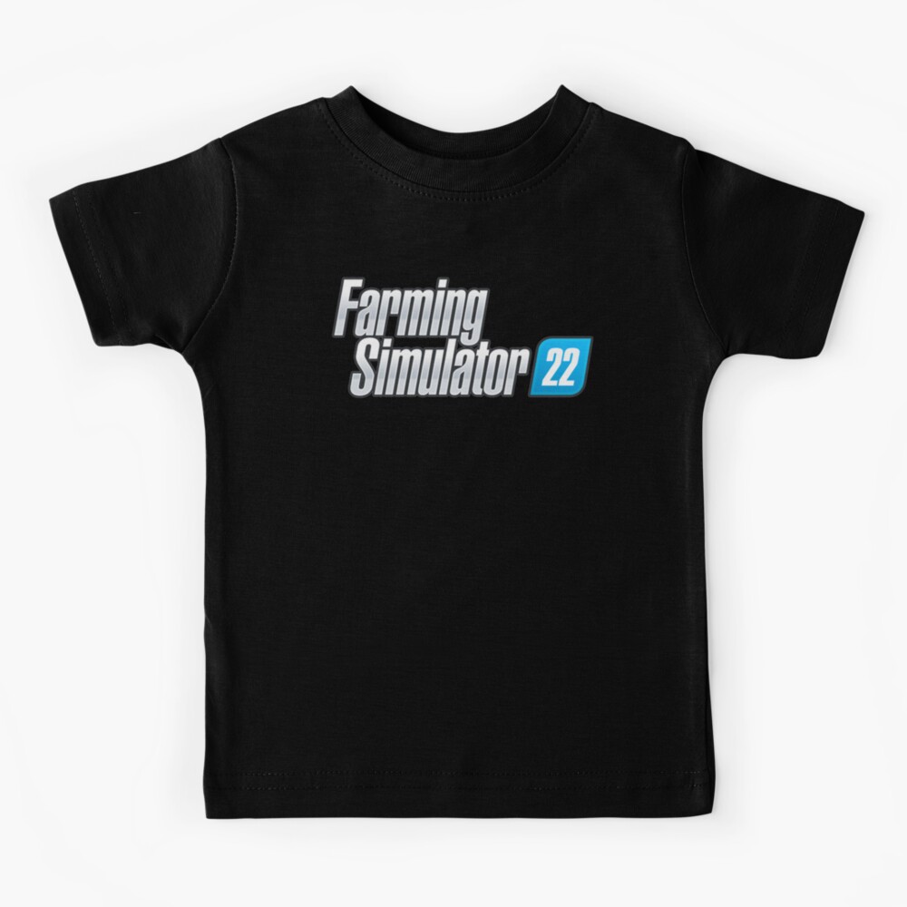 "Farming Simulator 22 logo " Kids T-Shirt for Sale by HareTodayGifts ...