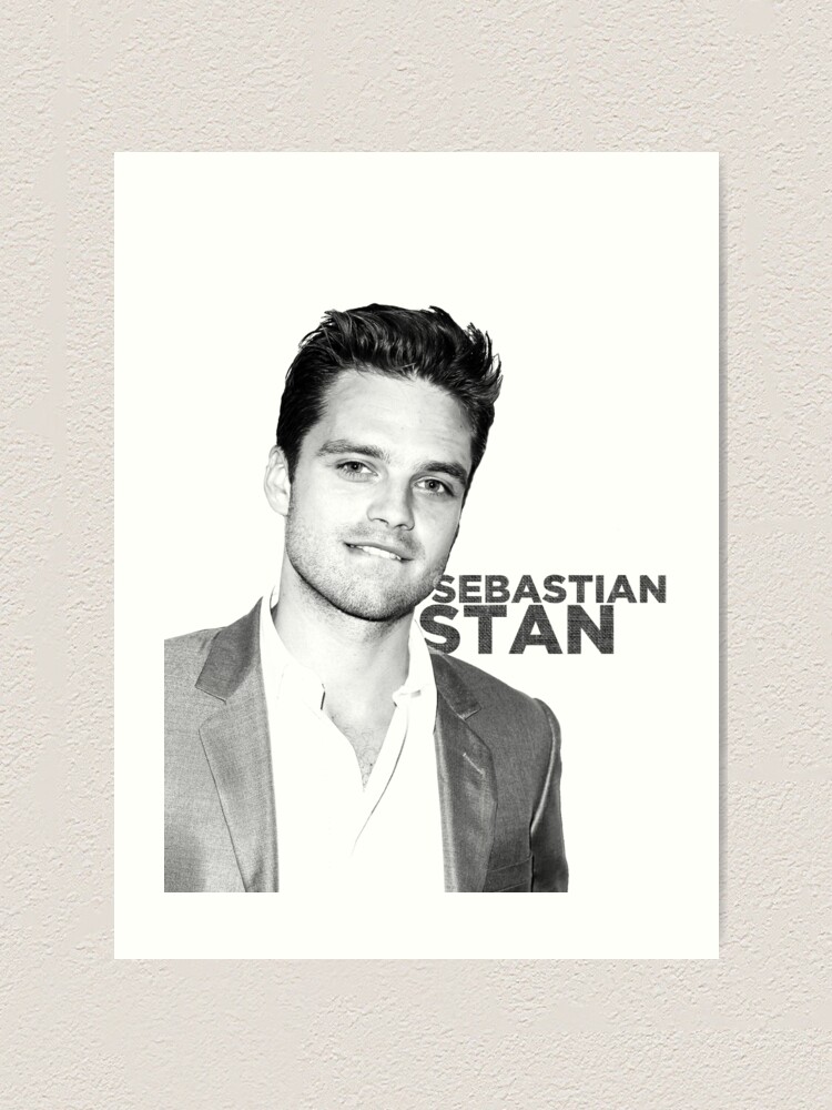 "sebastian stan" Art Print by acmmoral | Redbubble