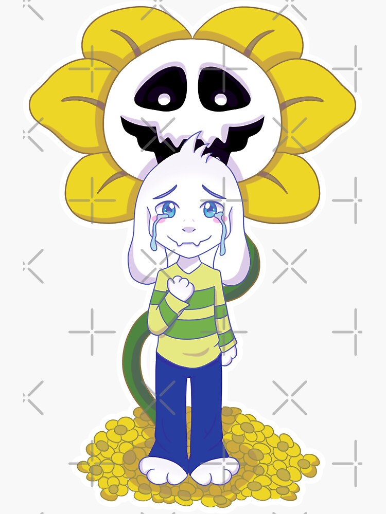 "Gifts Men Asriel Undertale Graphic For Fan" Sticker for Sale by ...