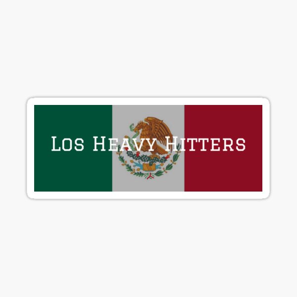 "Los Heavy Hitters" Sticker by RH530 | Redbubble