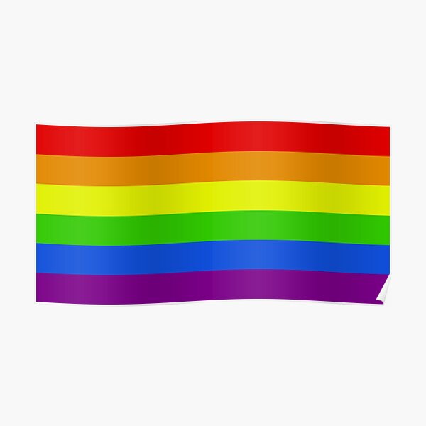 "Gay Pride Flag design" Poster by Edpod | Redbubble